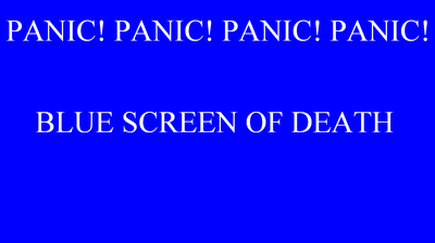 BLUE SCREEN OF DEATH : r/pics
